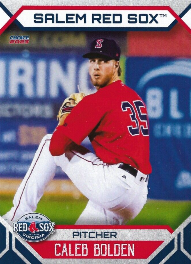 2023 Salem Red Sox Caleb Bolden Boston Red Sox | eBay
