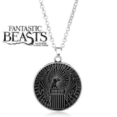 Fantastic Beasts MACUSA Necklace, Harry Potter, Wizarding World ...
