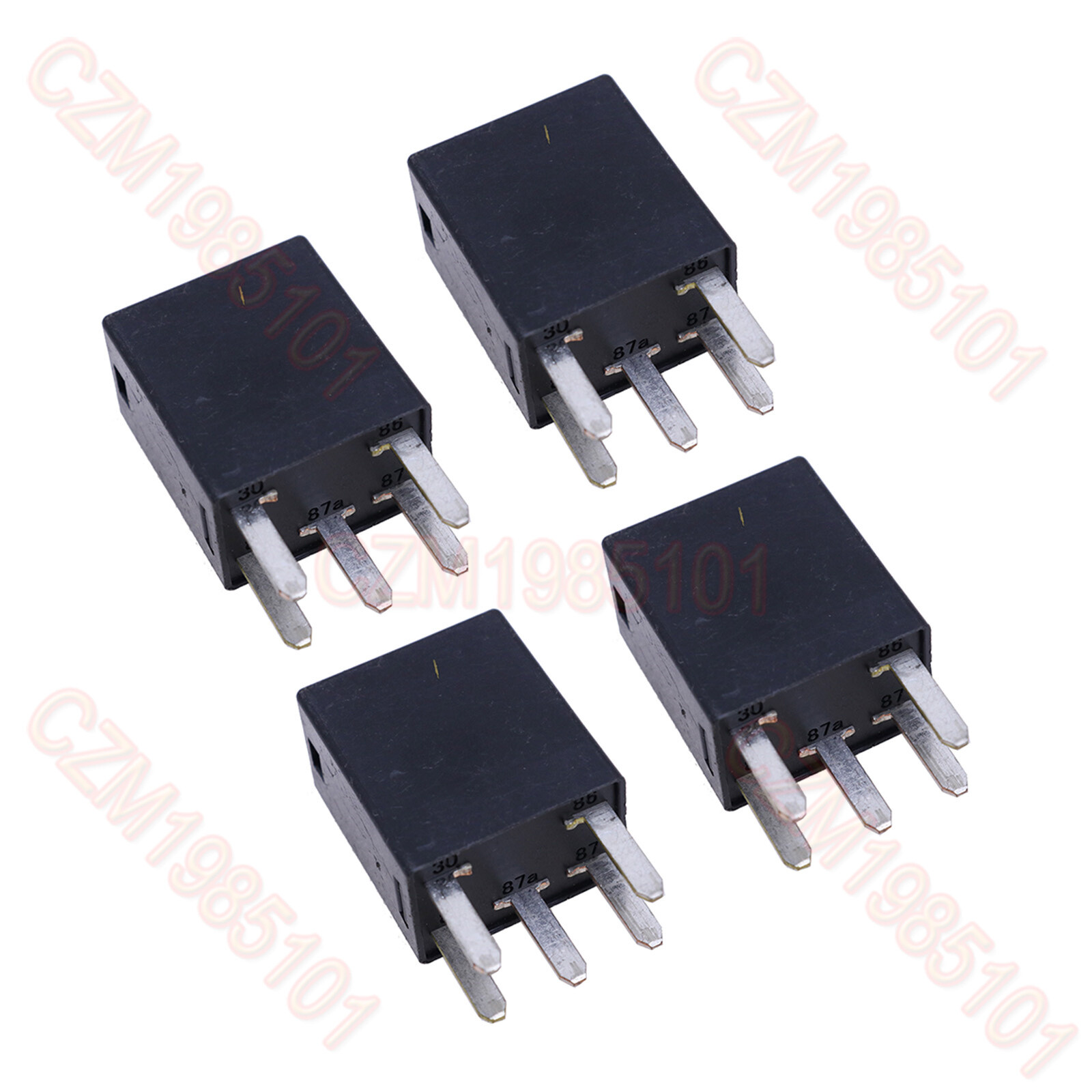4PCS Automotive Purpose Relay 301-1C-C-R1-U01-12VDC 5 PIN, 35A, 12 VDC ...