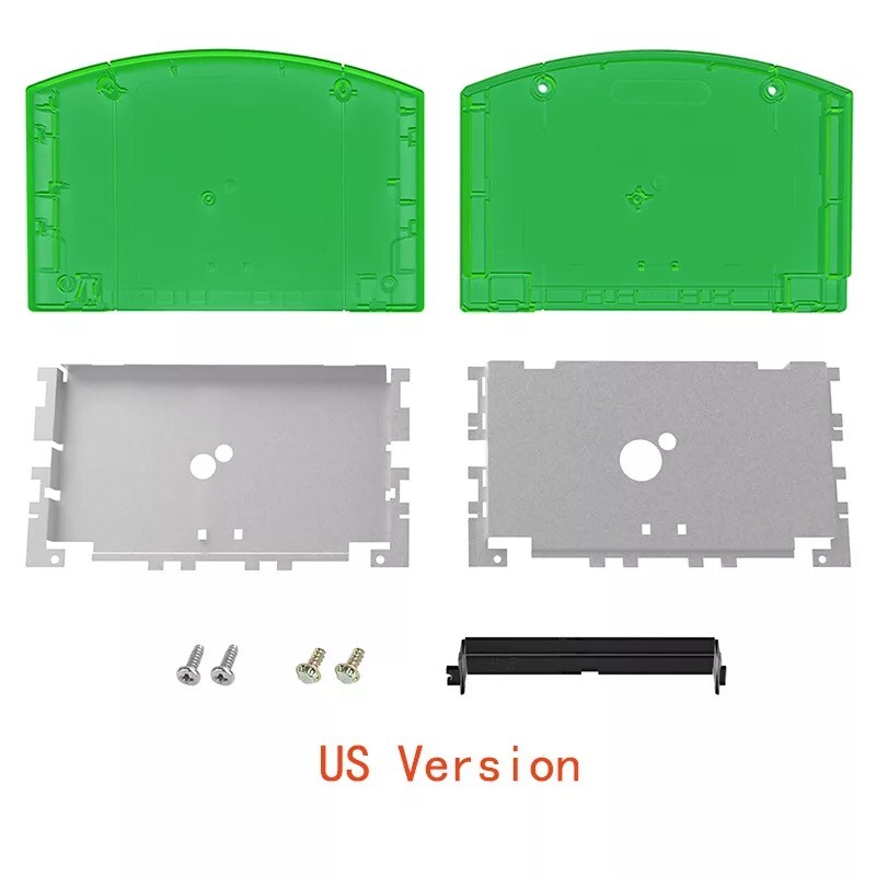 N64 Nintendo 64 Replacement Game Cartridge Cart Shell Case Set Housing ...