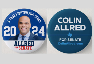 Colin Allred US Senate 2024 Pinback Buttons TEXAS Cruz Political ...