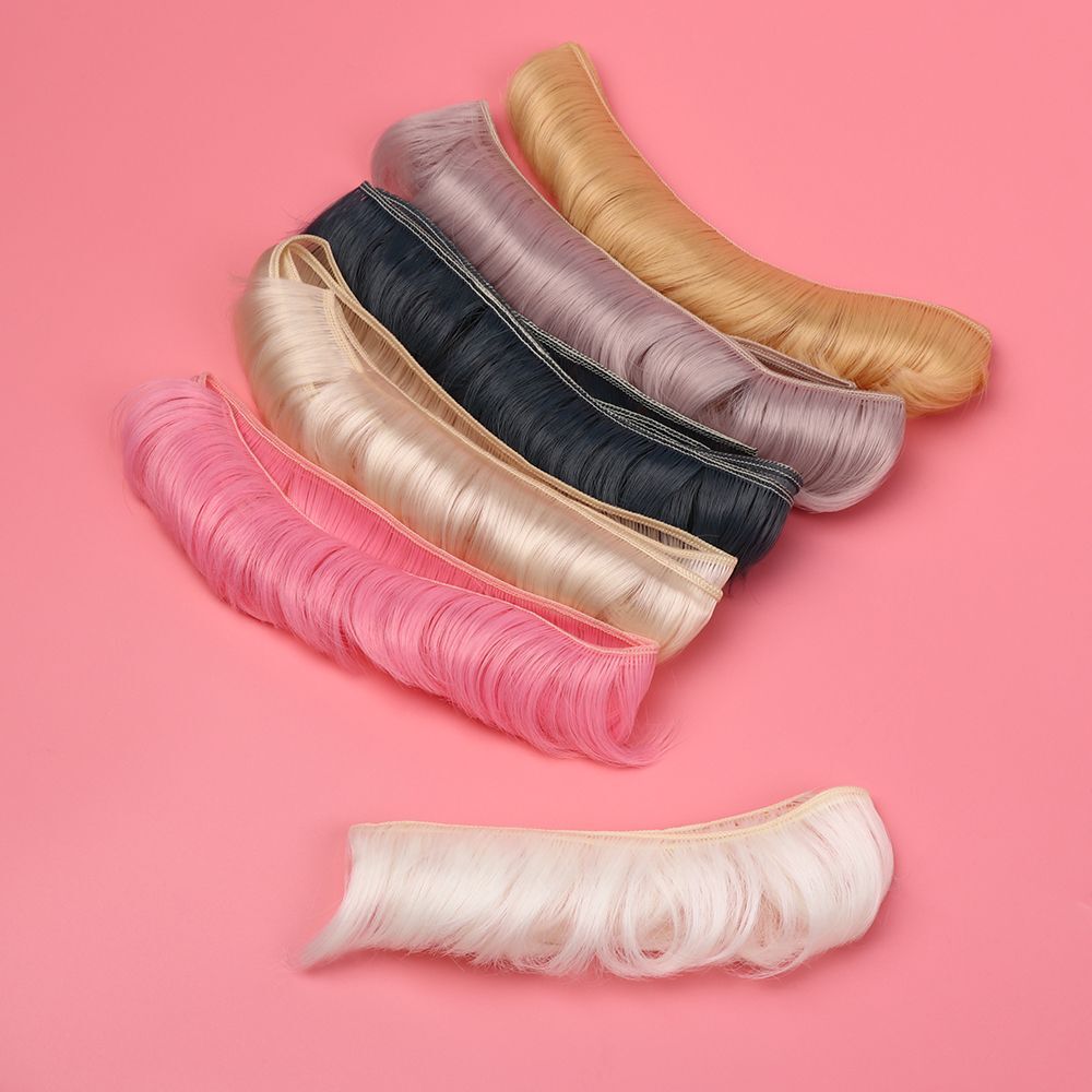 1/4 1/3 Accessories Doll Fringe Hair Short Curly Wigs Mini Tresses Toy ...