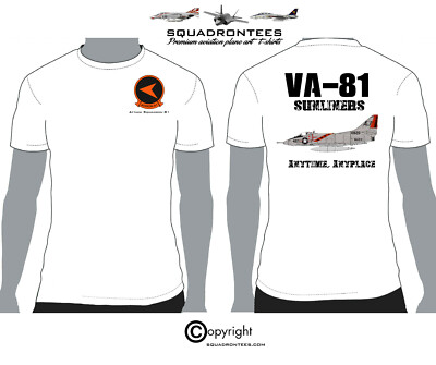 VA-81 Sunliners A-4 Squadron T-Shirt - USN Licensed Product | eBay