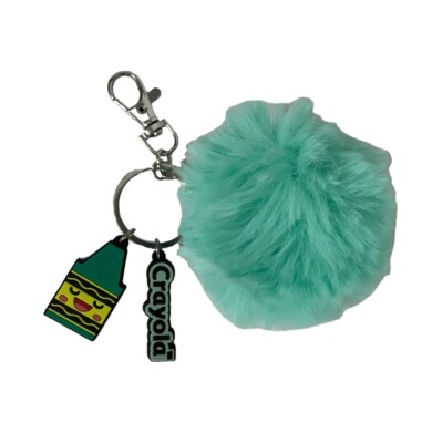CRAYOLA POM POM KEYCHAIN GREEN 2023 | eBay
