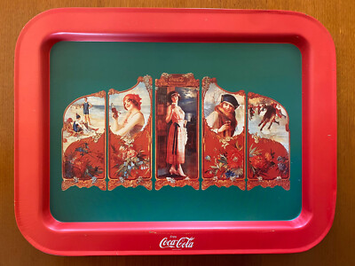 Vintage Coca Cola Four Seasons Drinks Tray Oz Seller | eBay Australia