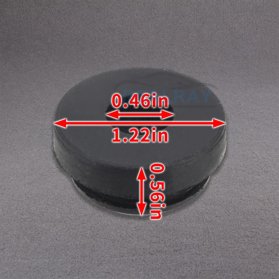 4pcs Lower & Upper Radiator Rubber Mount Bushing Grommets For Honda ...