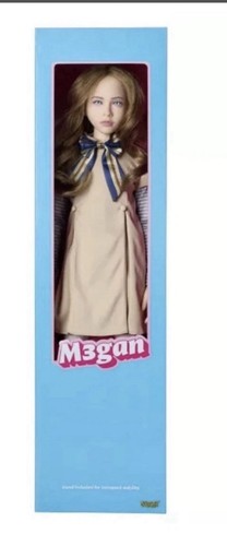 2025 Spirit Halloween M3gan Megan 24” Poseable Doll with Stand *New* | eBay