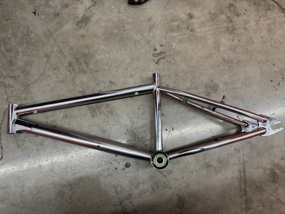 BMX Vintage Redline Frame Mid 1990s Chrome | eBay
