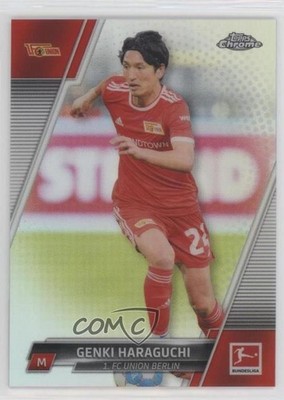 2021-22 Topps Chrome Bundesliga Refractor Genki Haraguchi #17 0qr0 | eBay