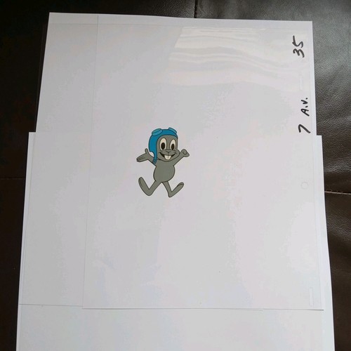"Rocky and Bullwinkle" Rocky Squirrel Animation Cel By Jay Ward ...