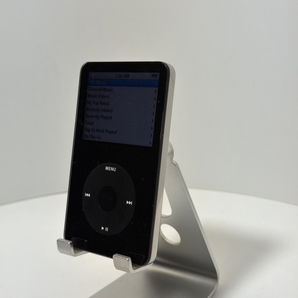 Apple iPod Classic 5th Generation A1136 30GB - Black - TESTED WORKING ...