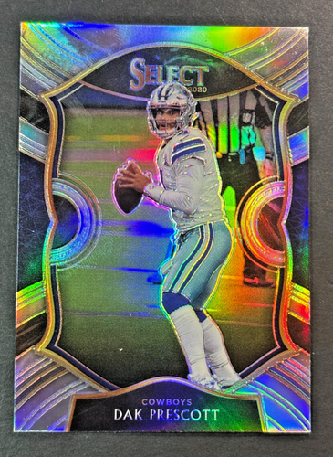 2020 Panini Select Concourse Silver Prizm #9 Dak Prescott - Dallas ...