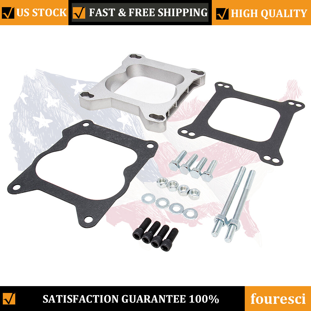Quadrajet Carburetor Carb Spacer Carb Carburetor Adapter W/ Stud Kit ...