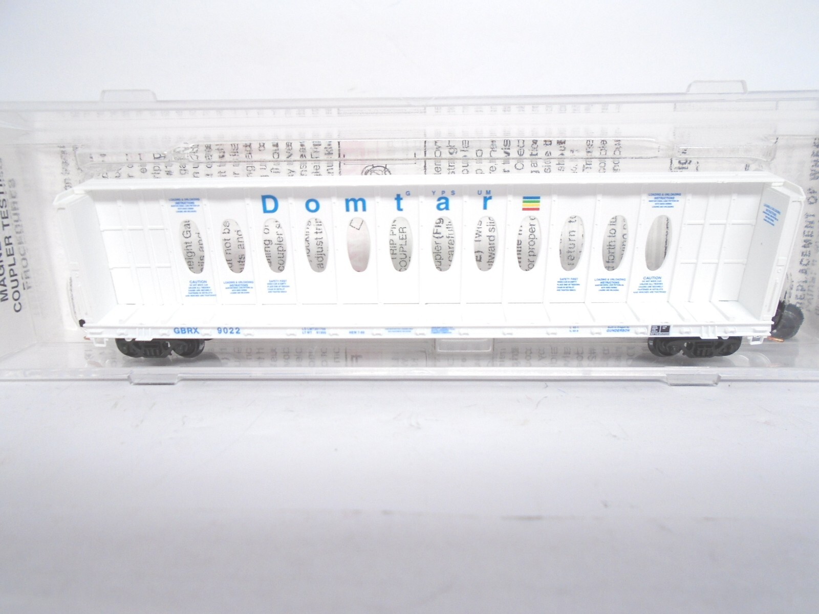 Micro-Trains N-Scale 53510, Centerbeam car, Dontar Gypsum 9020 | eBay