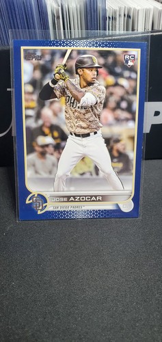 2022 Topps Update Series - Jose Azocar #US280 Royal Blue (RC) for sale ...