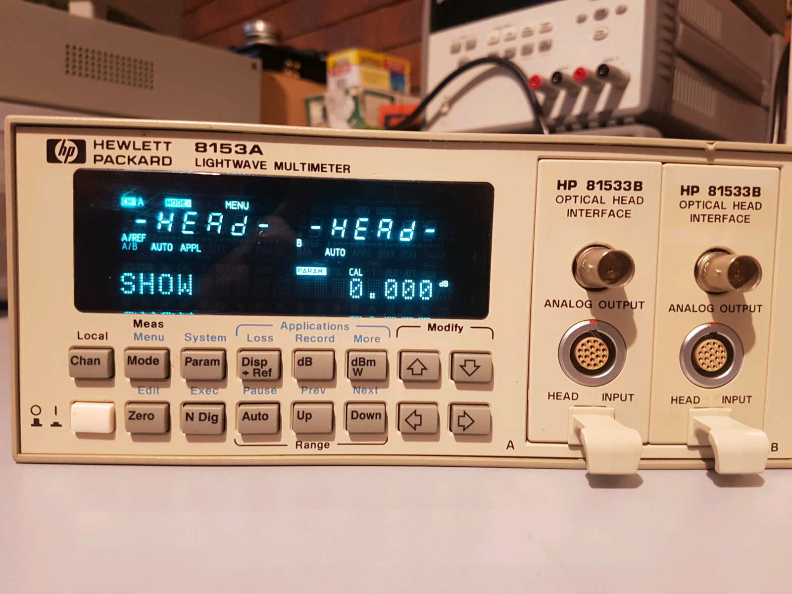 Hewlett-Packard 8153A 2× 81533A hp Agilent | eBay Australia