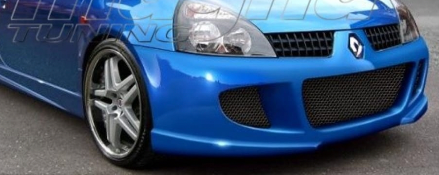 Renault Clio 02-08 front bumper bodykit body kit max power | eBay