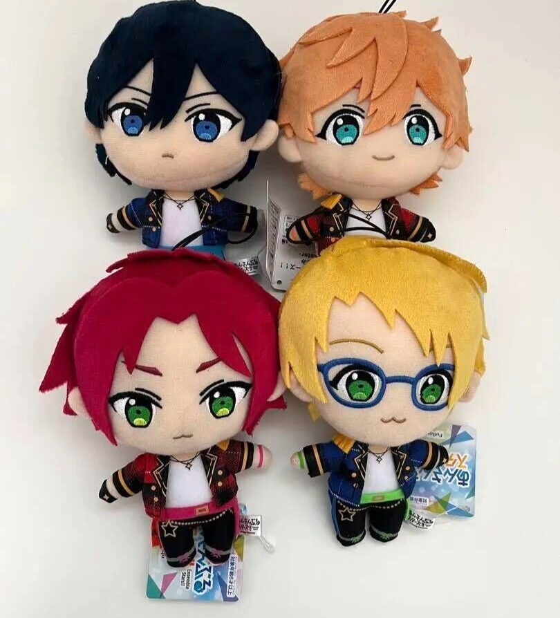 Ensemble Stars!! Trickstar Plush doll Set of 4 Hokuto Mao Makoto Subaru ...