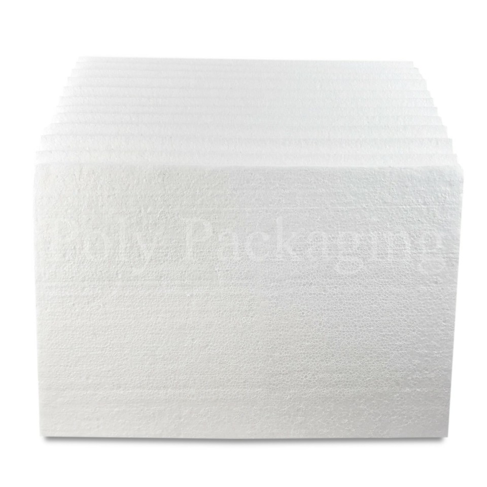 POLYSTYRENE FOAM EPS SHEETS *Any Size/Qty* Expanded Packing Insulation ...