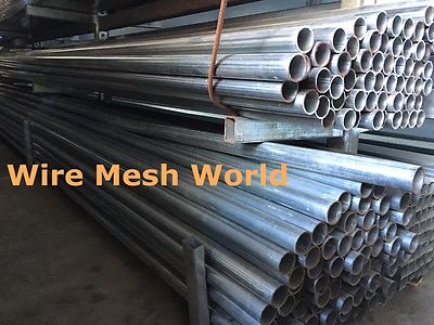 New Galvanized Steel Round Tube/ Pipe /Fence Post 6m | eBay Australia