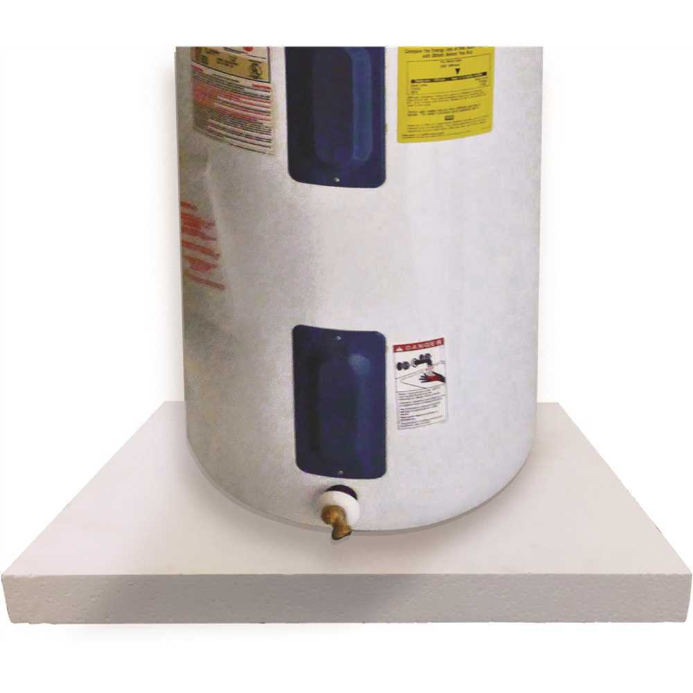 Frost King WHB1 24 in. x 24 in. x 2 in. Base Water Heater White | eBay