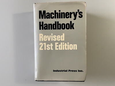 Manuals, Books & Plans - Machinery's Handbook
