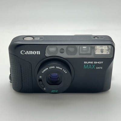 Canon Sure Shot Max Date 35mm Point & Shoot Camera 38mm f/3.5 - WORKING ...