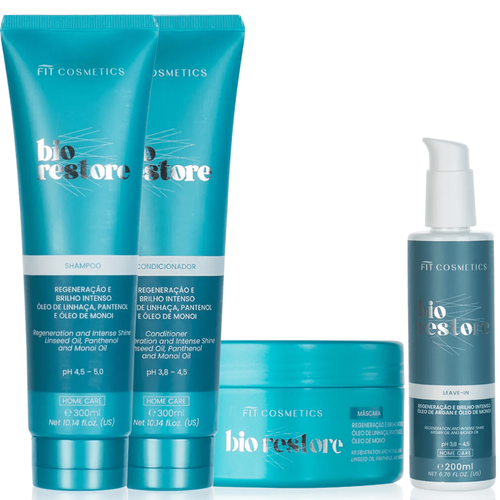 Fit Cosmetics kit Bio Restore Home Hair Care Routine 4 Steps | eBay