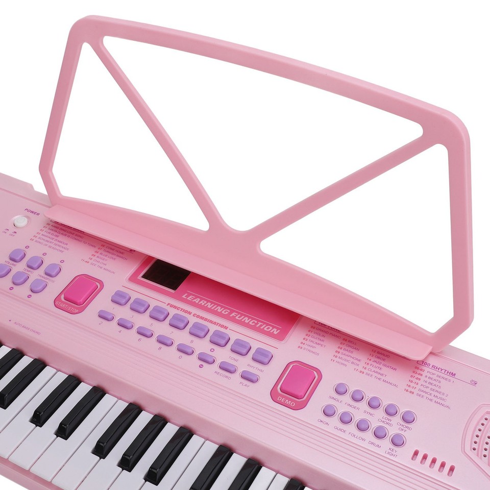Kids Keyboard Piano 61 Keys Portable Electronic Digital Early Learning ...