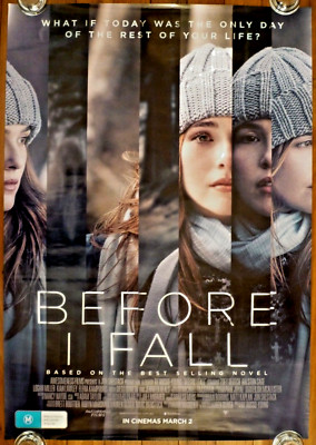 BEFORE I FALL Original 2017 Australian Advance One Sheet Movie Poster ...