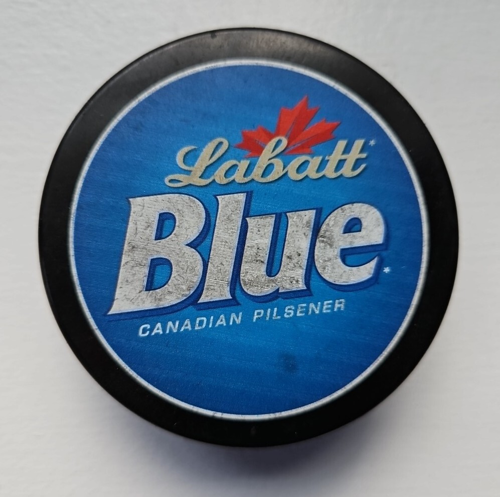 Labatt Bleue Logo Men's Labatt Blue Sweatshirts (Blue Medium)