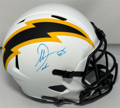 Chargers Tight End ANTONIO GATES Signed Full Size LUNAR Replica Spd ...