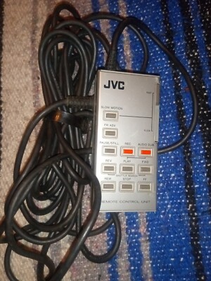 JVC VHS Videorecorder vintage remote control wired | eBay