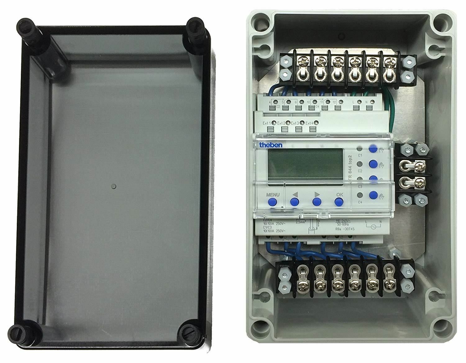 Lumenite TR-641-TOP-2-120V-240V-PWP Theben Astronomical/Yearly Program ...