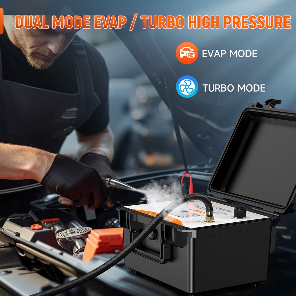 Automotive EVAP Smoke Tester Machine Smoke Leak Detector Turbo System ...