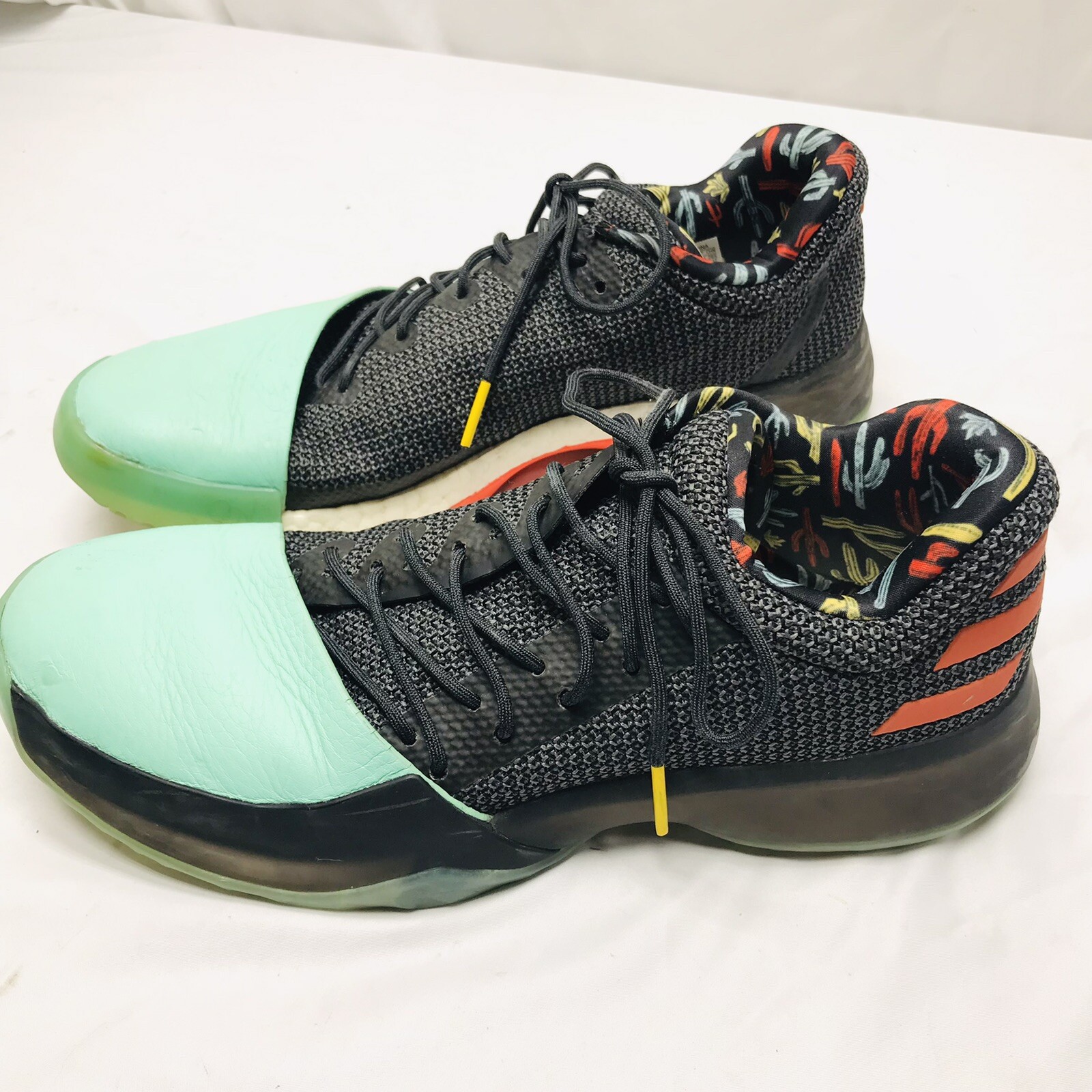 Adidas Men 11.5 Adidas Harden Vol1 High-Cut Sneakers … - Gem