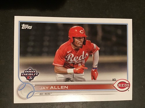 2022 Topps Pro Debut Jay Allen Base Card Cincinnati Reds | eBay
