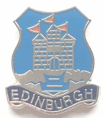 Edinburgh Scotland Small Quality enamel lapel pin badge T025 | eBay UK