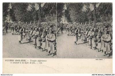 AOIP8-0519-MILITARIA - GUERRA 1914-1916 - TRUPPE ALGERINE CHE SI ...