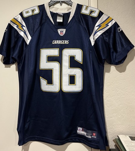 Vintage Reebok San Diego Chargers Size 46 NFL Merriman Rivers #56 ...