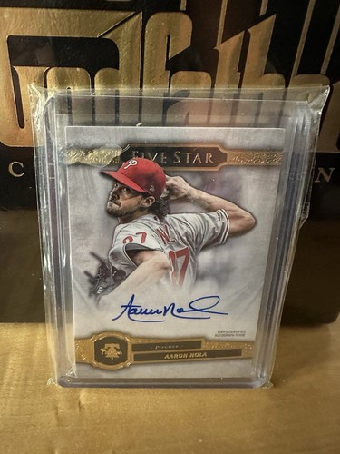 2021 Topps Five Star Aaron Nola Auto #FSA-ANM Phillies | eBay