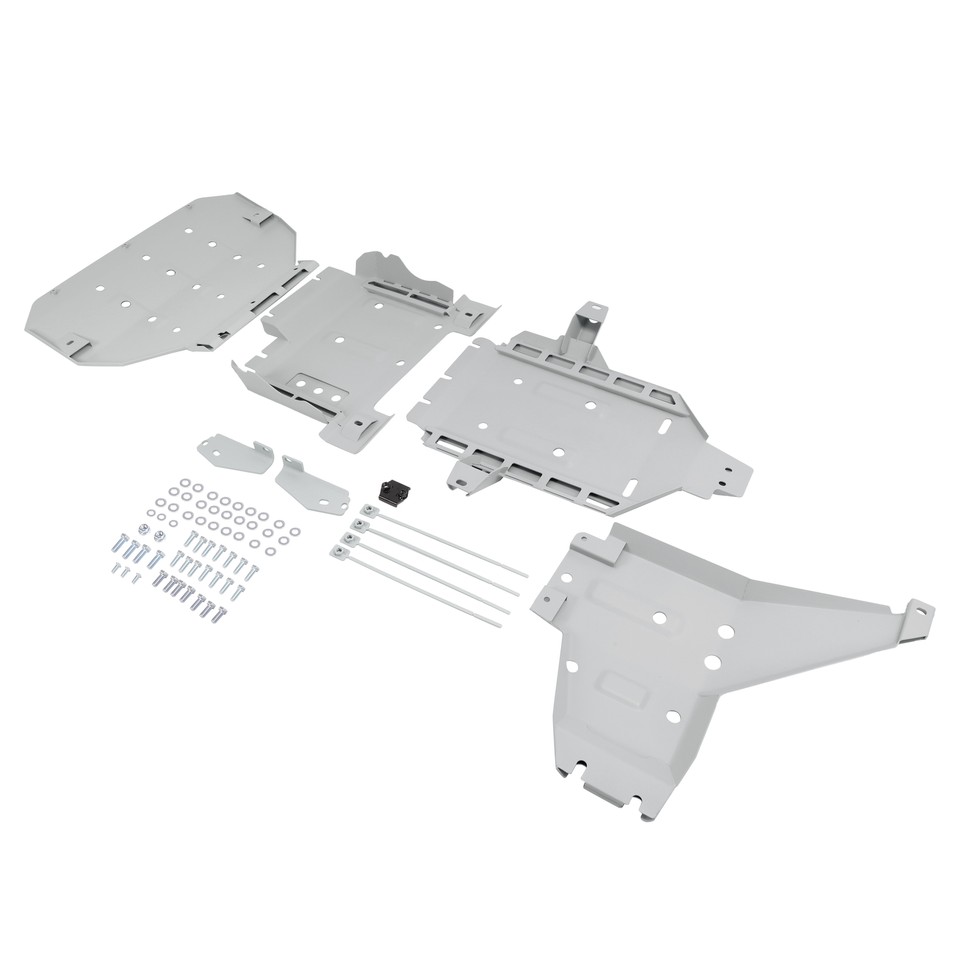 Under Protection Engine Chassis Skid Plate Full Cover Kit For Ford ...