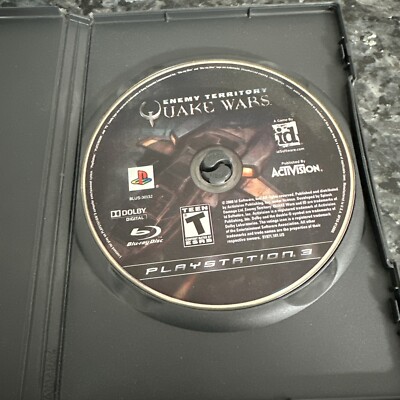 PlayStation 3 Enemy Territory Quake Wars PS3 GAME DISC ONLY | eBay