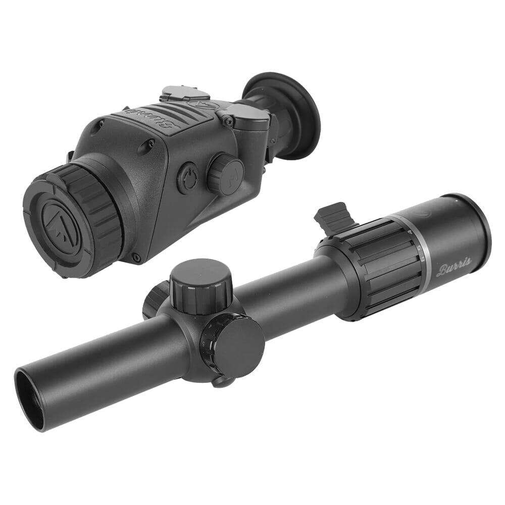 Burris RT6 1-6x24mm Illum Ballistic scope & C35 V2 Thermal Clip-On ...