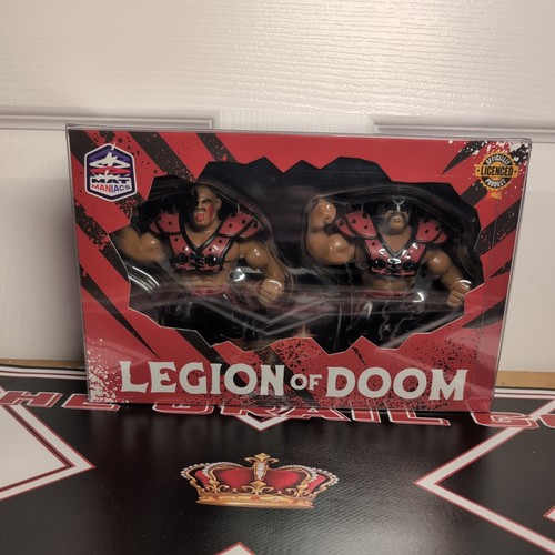 Mat Maniacs Legion of Doom Hawk Animal Retro Road Warriors WWF WCW ...
