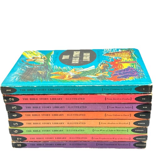 The Bible Story Library Illustrated Children's Book Set 1-8 Complete ...