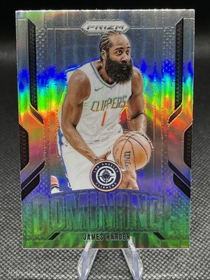James Harden Silver Prizm Dominance 2024-25 Panini Prizm #8 | eBay