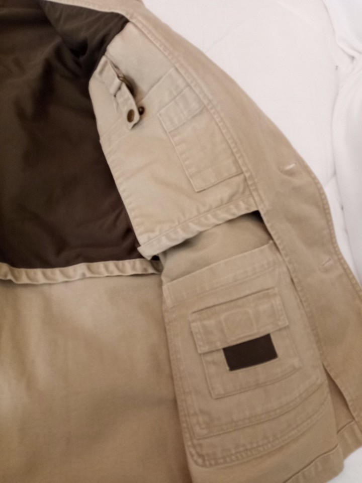 ORVIS Men's Sz 50 Zambezi Twill Safari Blazer Field Coat Jacket Cotton ...