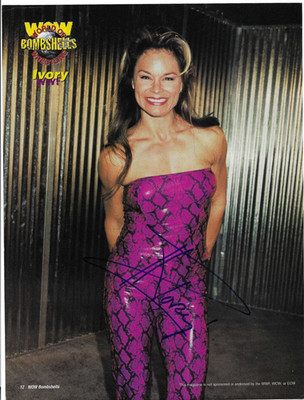 Lisa Moretti as IVORY REAL hand SIGNED SEXY Photo #2 COA Autographed ...