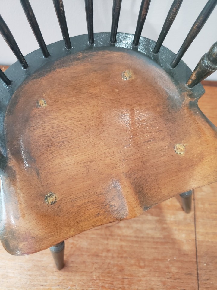 Vintage Bob Timberlake Miniature Comb-Back Windsor Chair | eBay